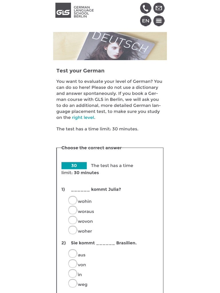 Test Your German | PDF