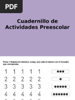 Cuadernillo de Preescolar | PDF | Educación avanzada