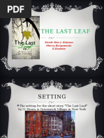 The Last Leaf by O. Henry | PDF | Narrative | Plot (Narrative)