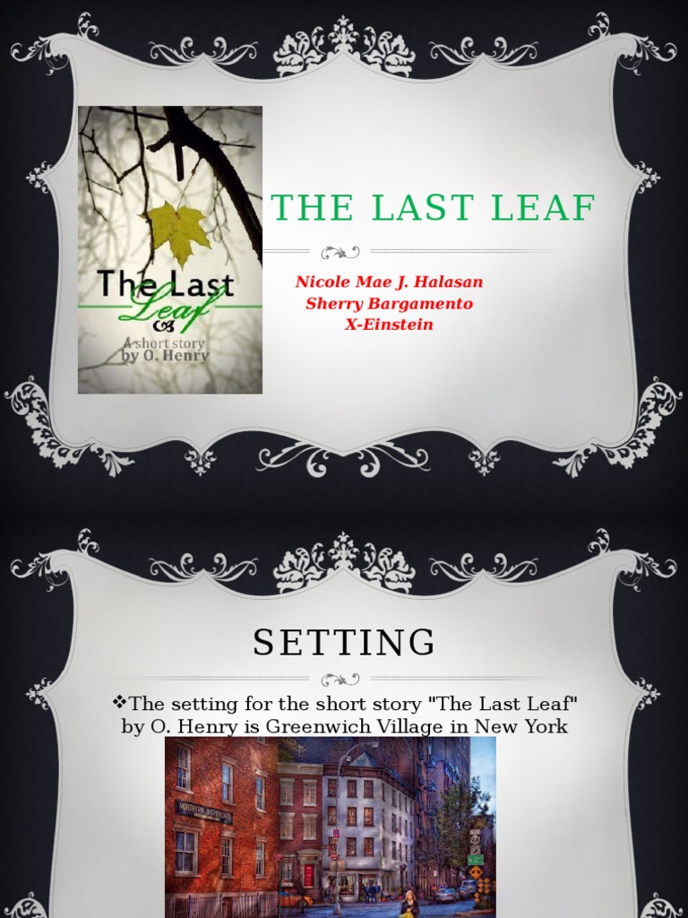 The Last Leaf