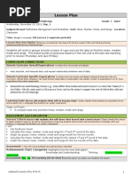 Lesson Plan in Values Integration | PDF