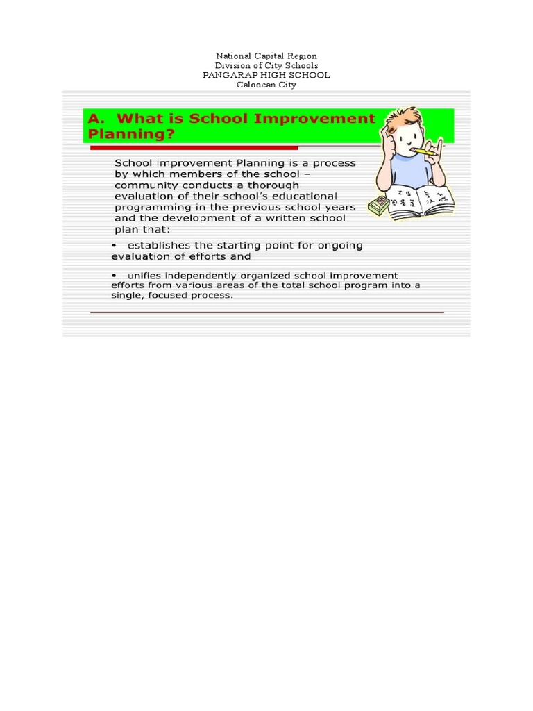 School Improvement Plan Template | PDF