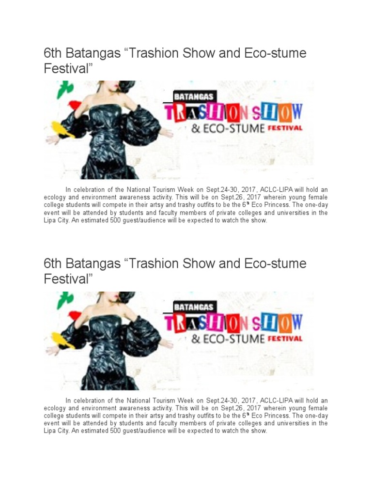 Sample Event Brief PDF