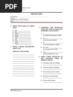 SBOA Format | PDF | Fluency | English Language