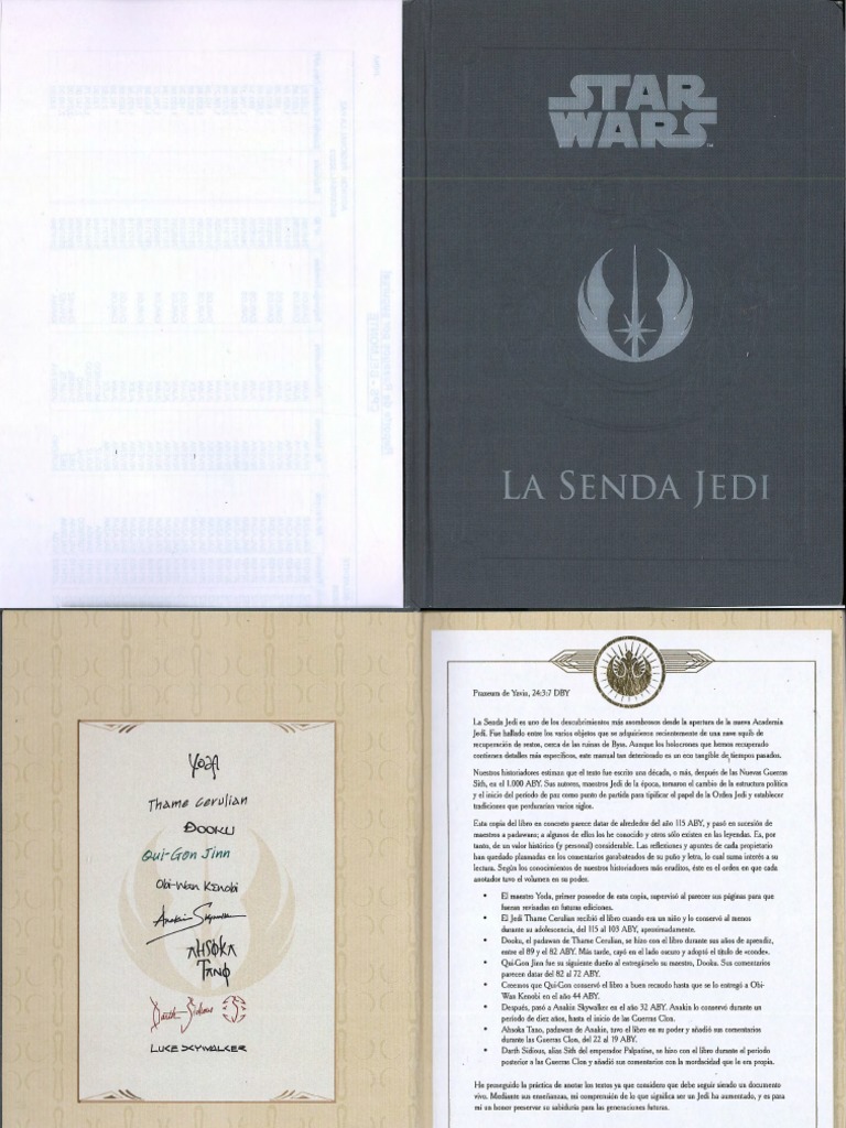 La Senda Jedi-Scan | PDF | Palpatina | Westerns del espacio