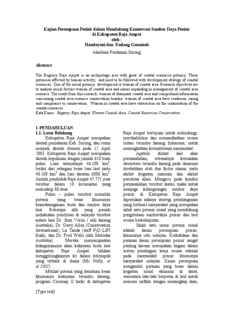 Contoh Jurnal Unpad PDF | PDF