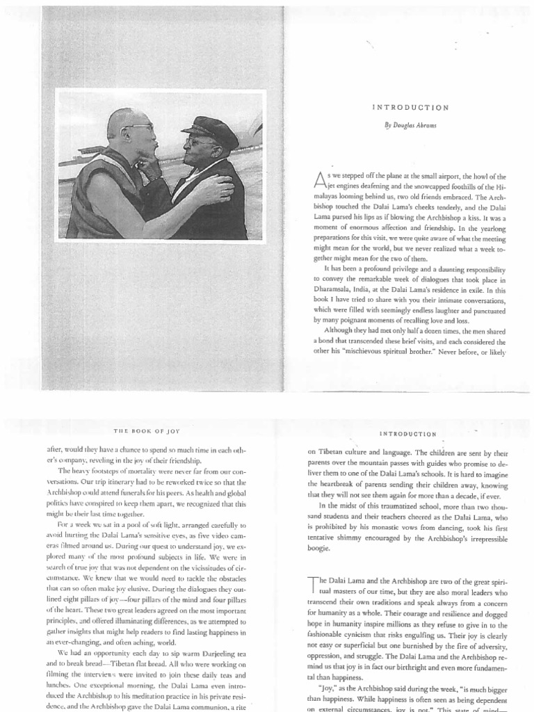 The Book of Joy - Introduction | PDF