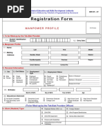 Tesda Learners Profile Form Mis 03 01 | PDF | English As A Second Or ...