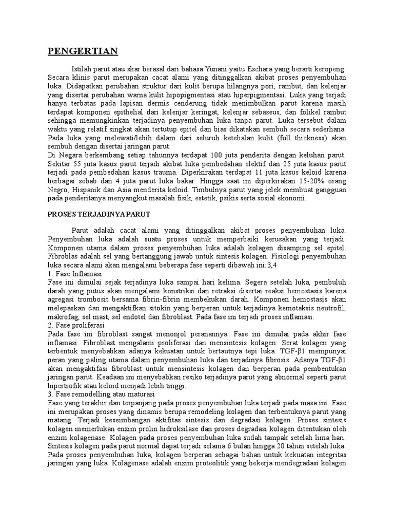 Jaringan Parut | PDF | Pengelolaan Keuangan & Uang