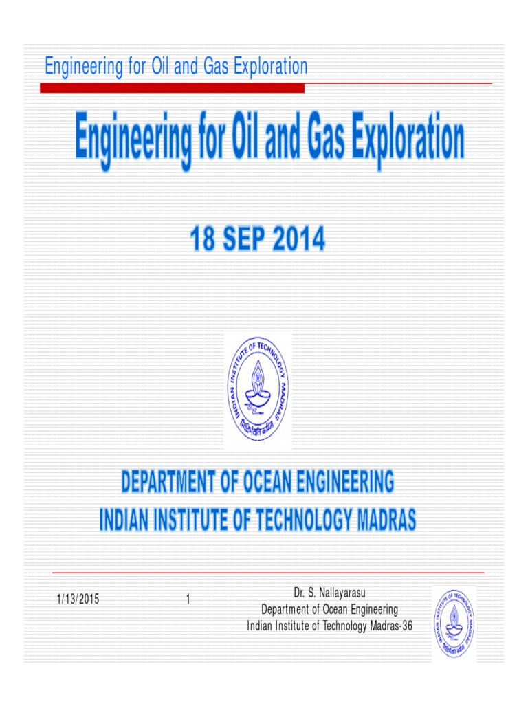 Engineering For Oil and Gas | PDF | Casing (Borehole) | Oil Well