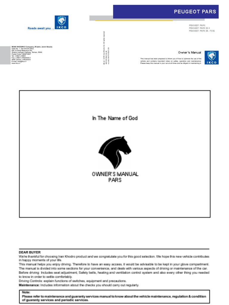 Pars Manual | Download Free PDF | Gasoline | Airbag