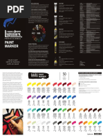 Liquitex Color Chart Heavy Body | PDF | Blue | Green