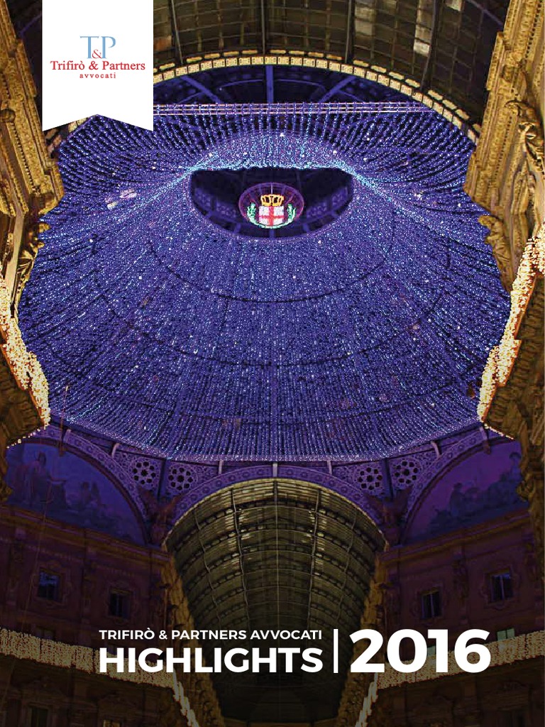 Trifirò Highlights 2016 ENG (REV) | PDF | Employment | Privacy