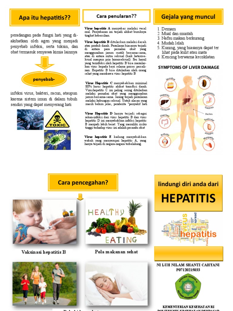 Leaflet Hepatitis | PDF