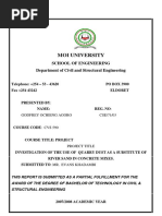 Civil Engineering Report | PDF | Stairs | Concrete