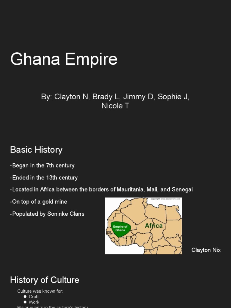 Ghana Empire | PDF
