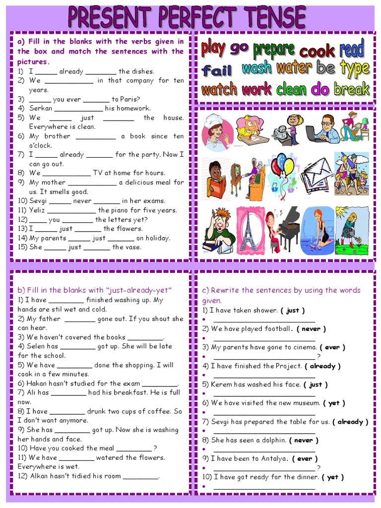 Present Perfect Tense | PDF