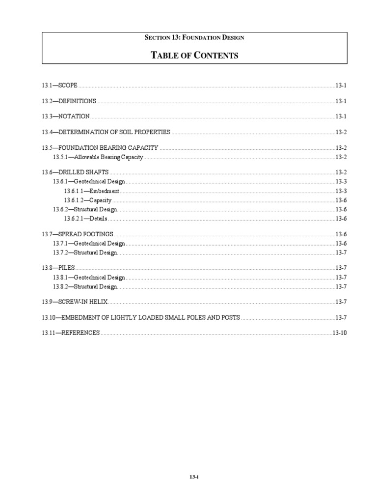 Pole Footing PDF | PDF