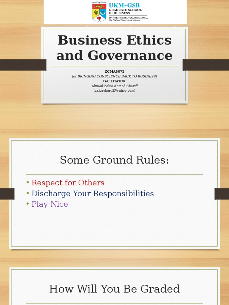 1-Business Ethics and Governance | PDF | Business Ethics | Morality