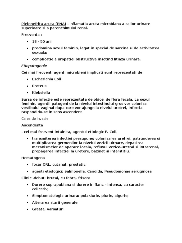 Pielonefrita Acuta | PDF