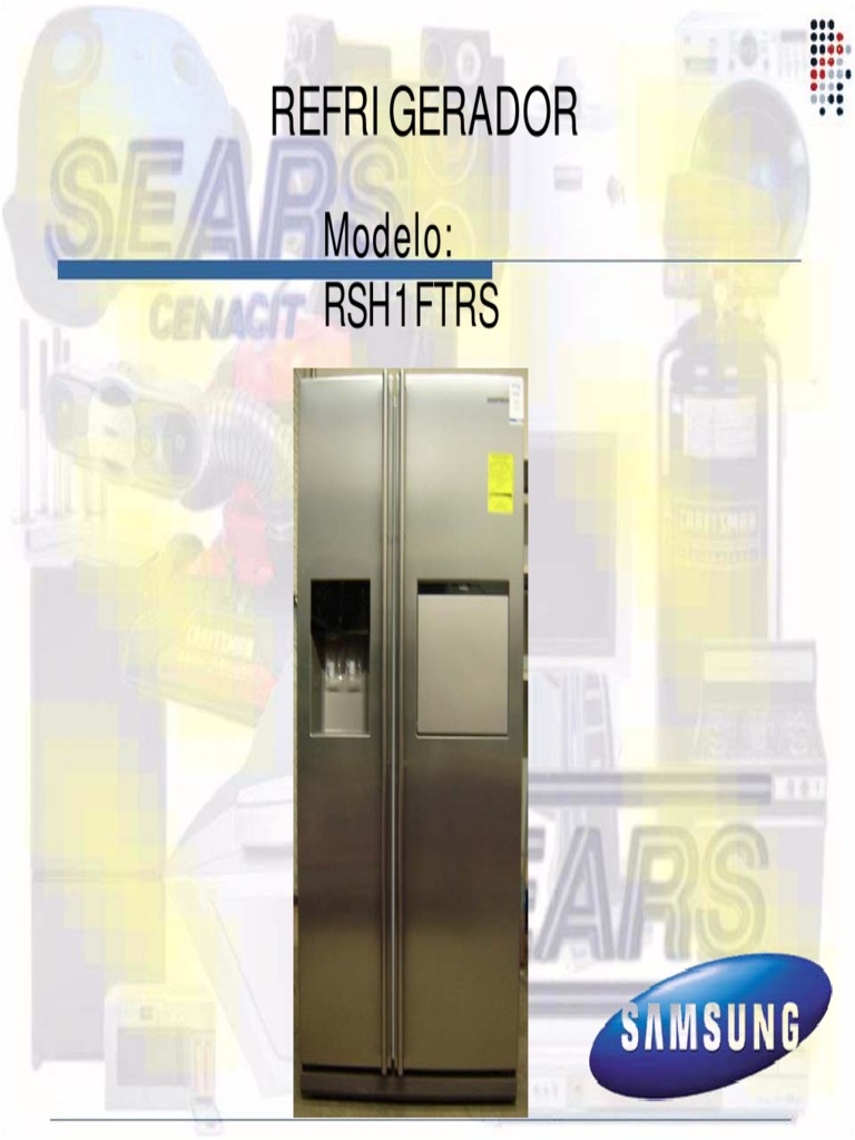 SAMSUNG 2009 Refrigerador RSH1FTRS Español ÑÑL PDF | PDF ...