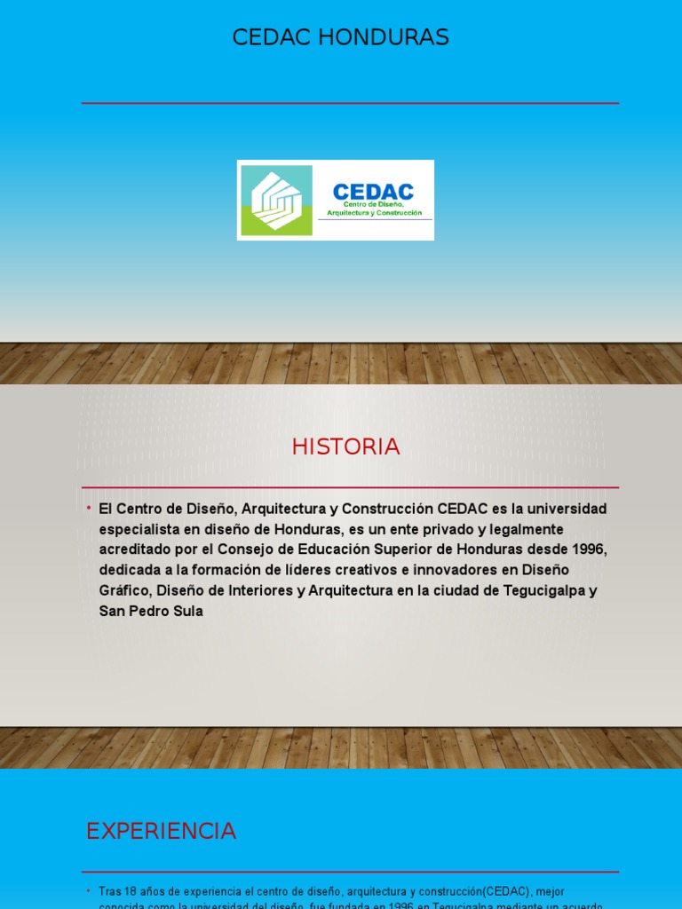 CEDAC | PDF | Educación más alta | Diseño