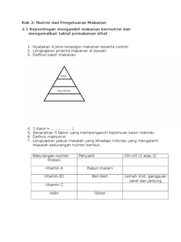 Bab 2 Sains Tingkatan 5 | PDF