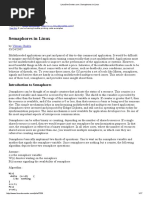 Defining Semaphores | PDF | Concurrency (Computer Science) | Concurrent Computing