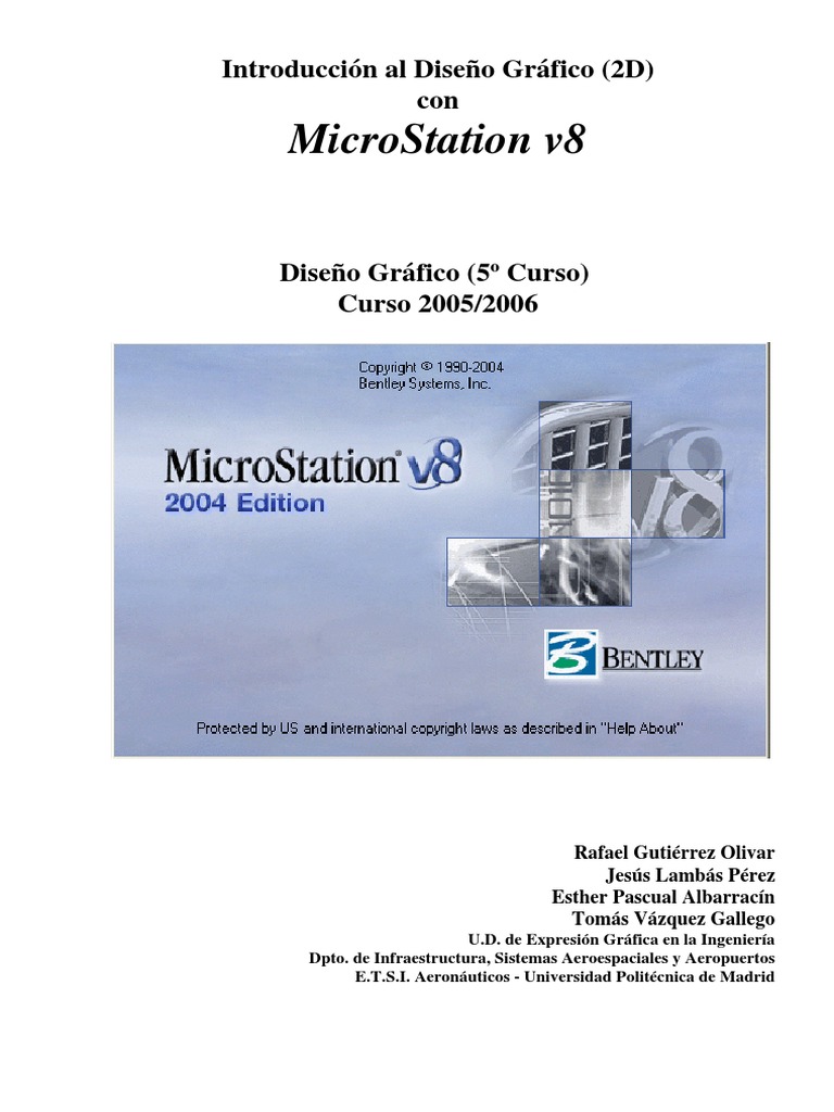 Microstation v8 | PDF | Ventana (informática) | Herramientas