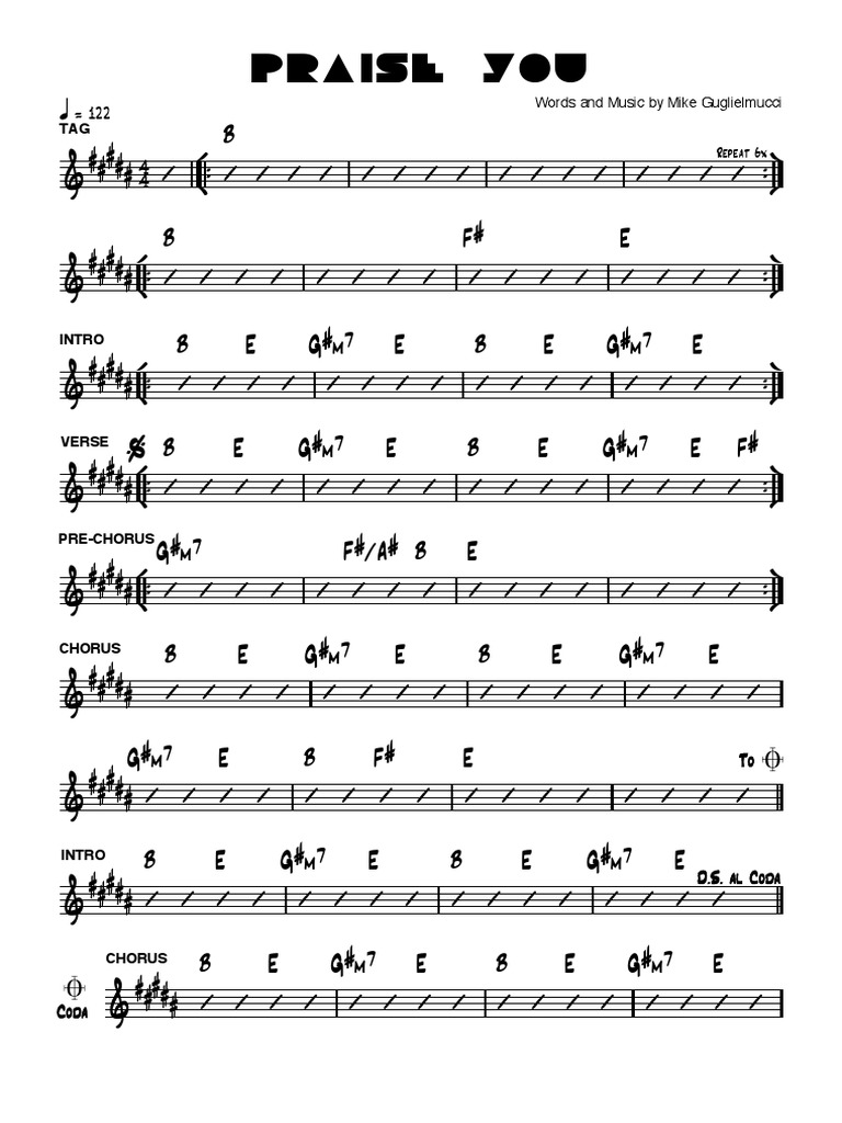 PY Chart | PDF | Song Structure | Musical Forms