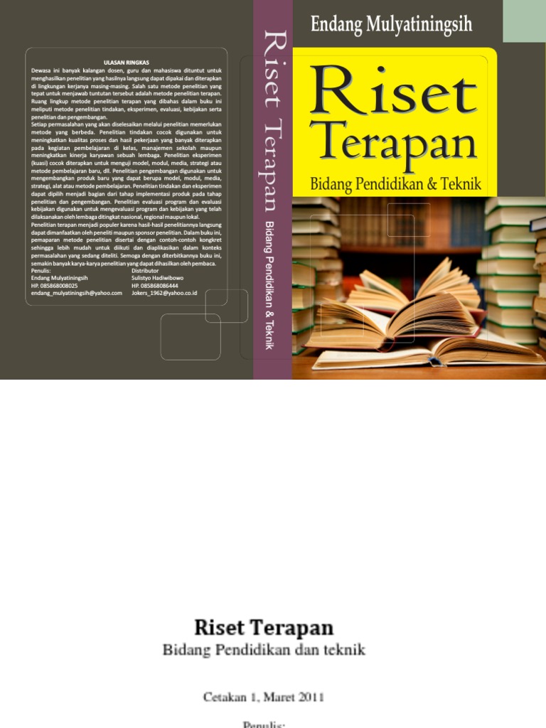 Buku Riset Terapan Apri | PDF