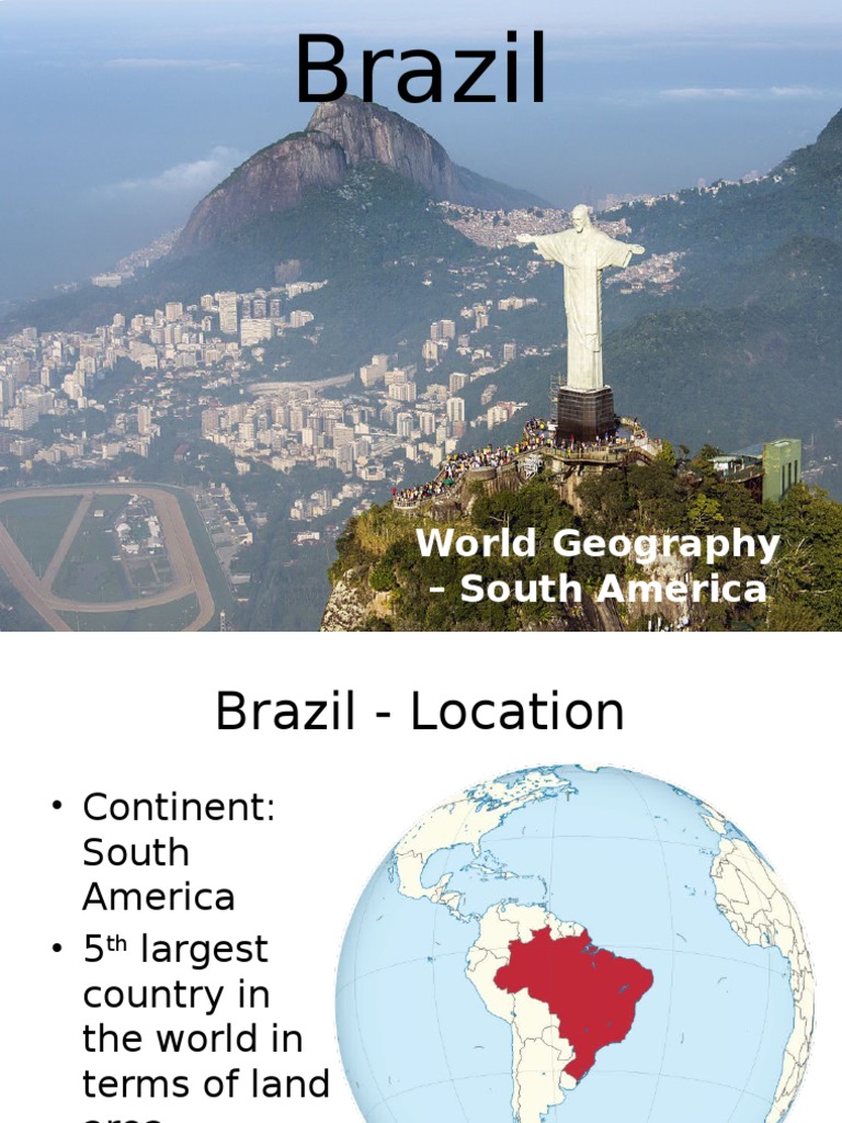 Brazil Geography and History Presentation | Download Free PDF | Amazon ...