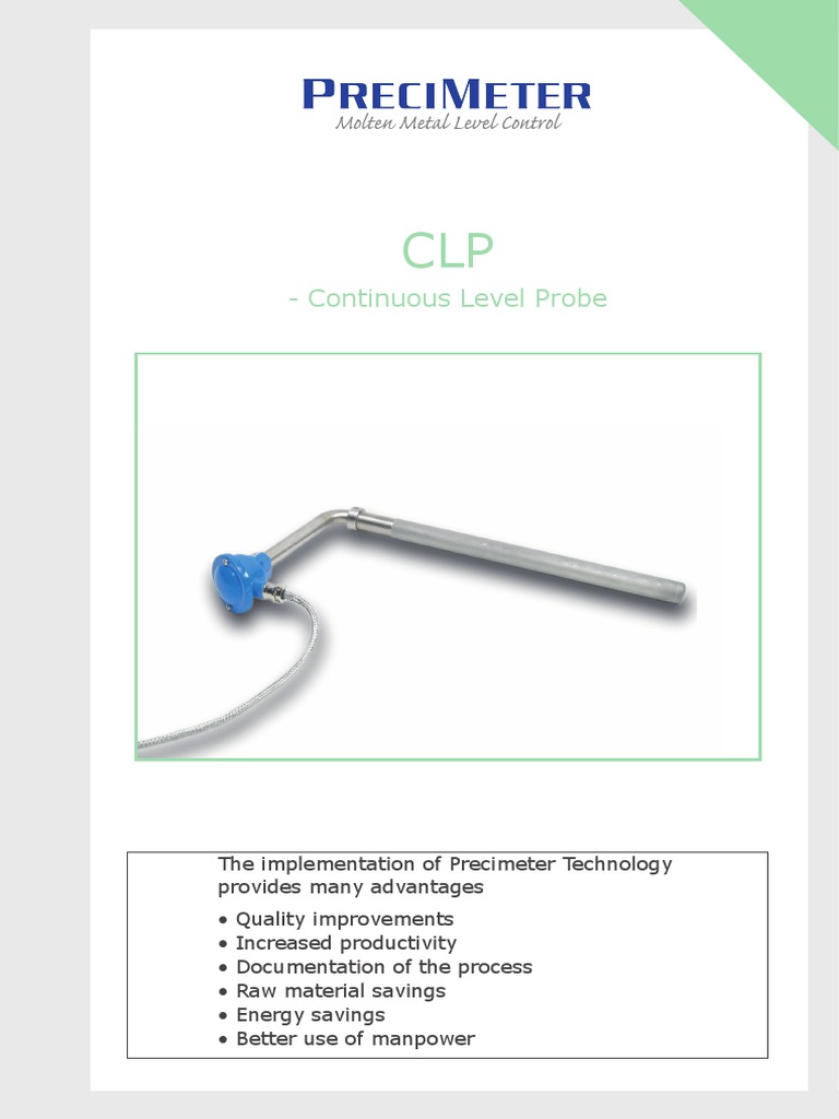 Molten Metal Level Control | PDF | Industries | Chemistry