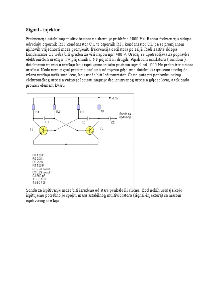 Signal Injektor | PDF