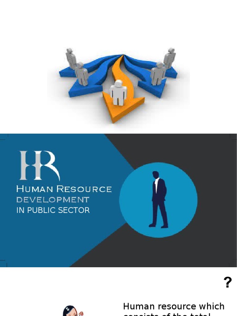 Human Resource Development IN Public Sector | PDF | Employment ...