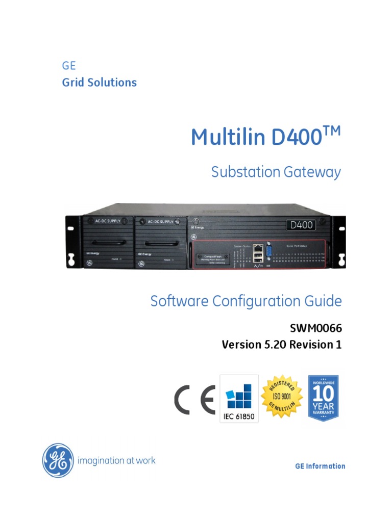 D400 Configuration Manual | PDF | Computer Network | Microsoft Windows