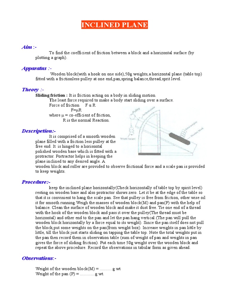 Horizontal Plane Apparatus