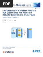 CD and PMD Testing | PDF | Optical Fiber | Dispersion (Optics)