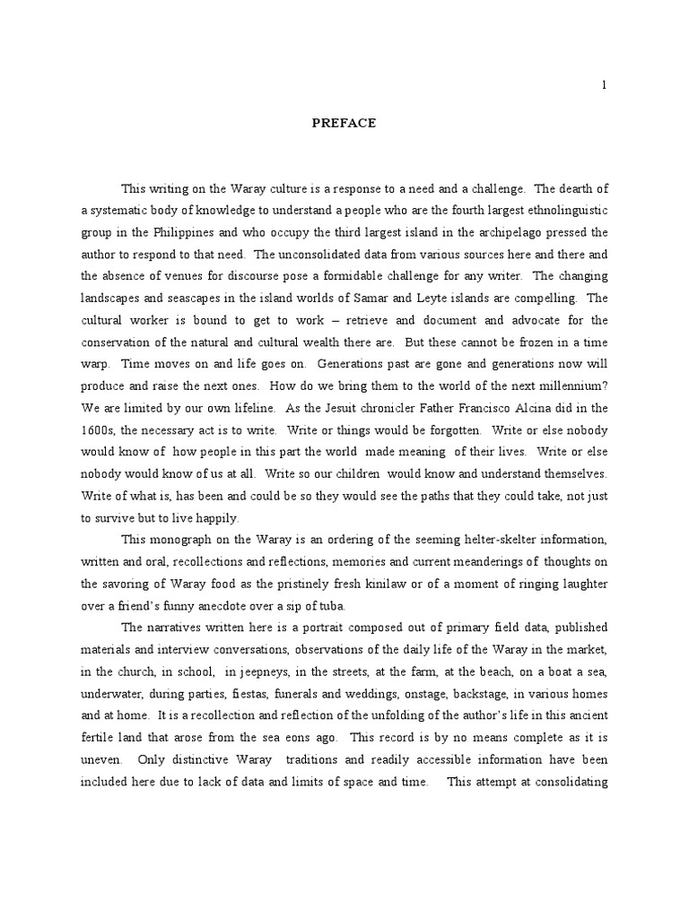 The Waray Culture of The Philippines | PDF | Wedding | Fashion