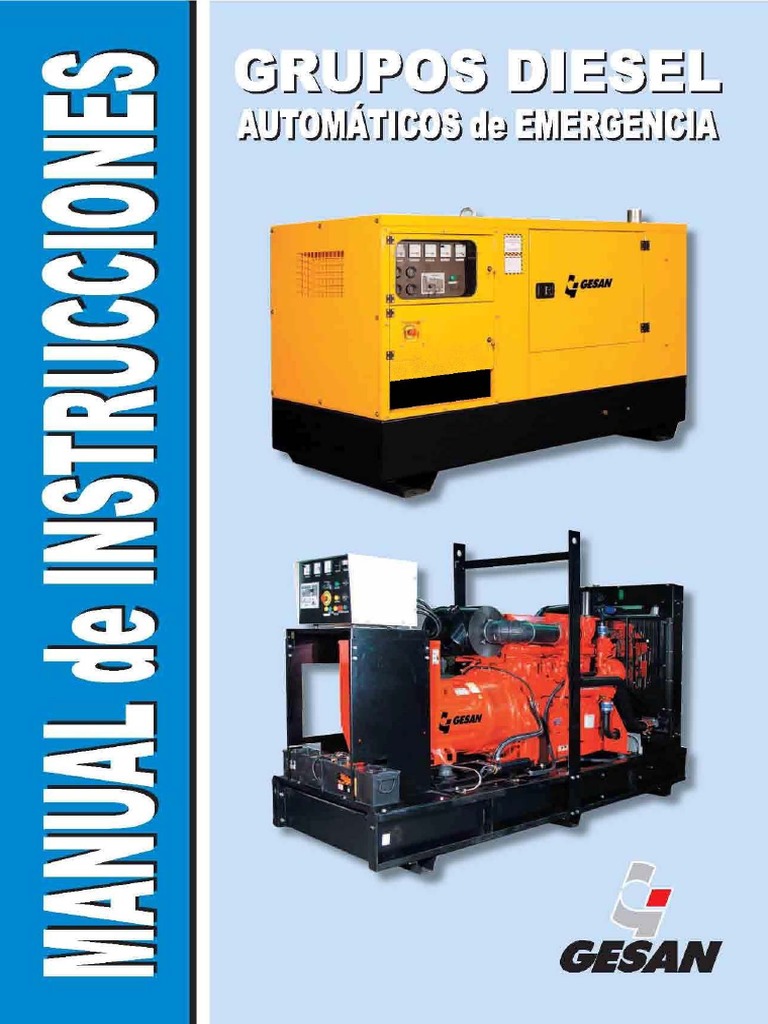Gesan Grup Emer Man PDF | PDF | Generador eléctrico | Batería ...