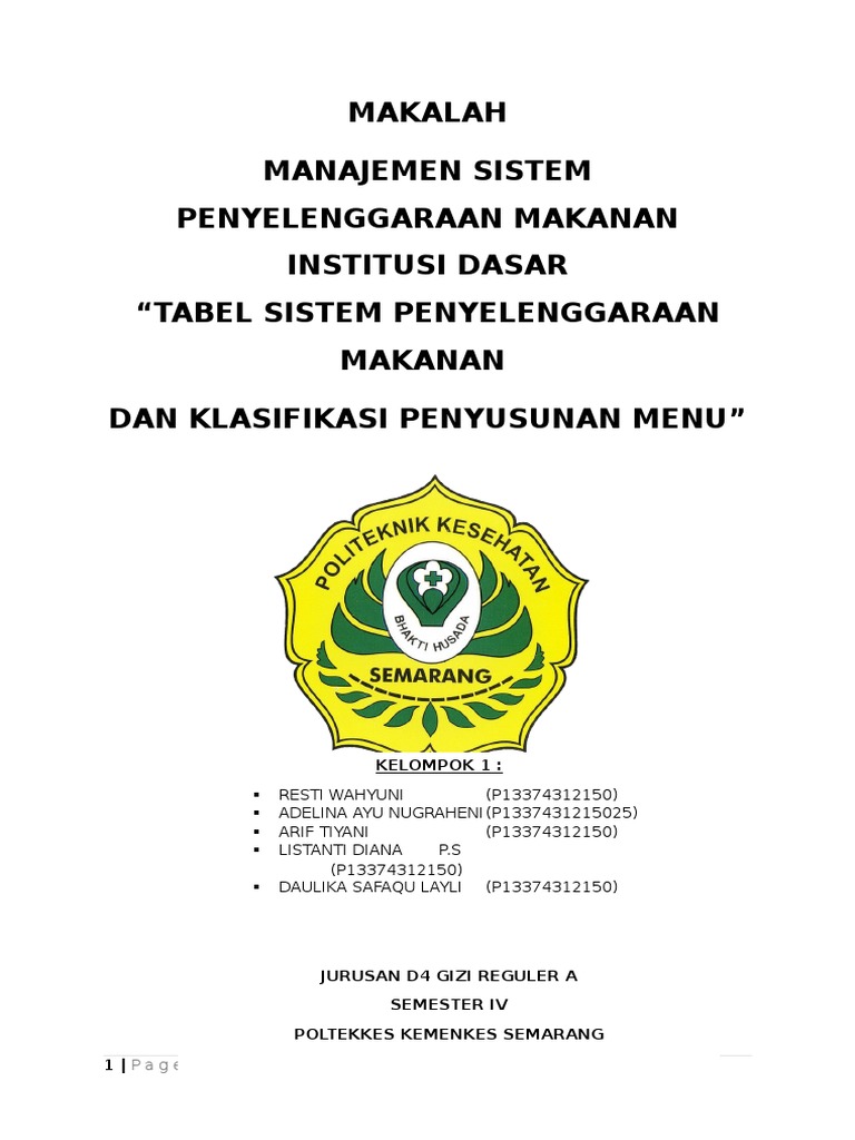 Makalah MSPM | PDF