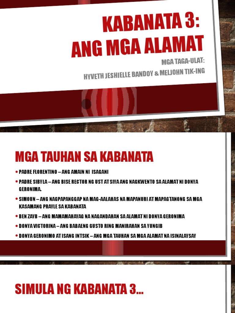 El Filibusterismo - Kabanata III | PDF