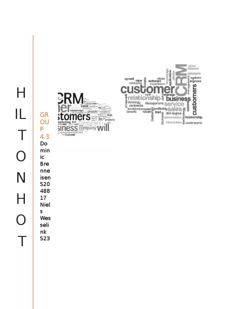Hilton Hotels Case All Parts Finallll | PDF | Customer Relationship ...