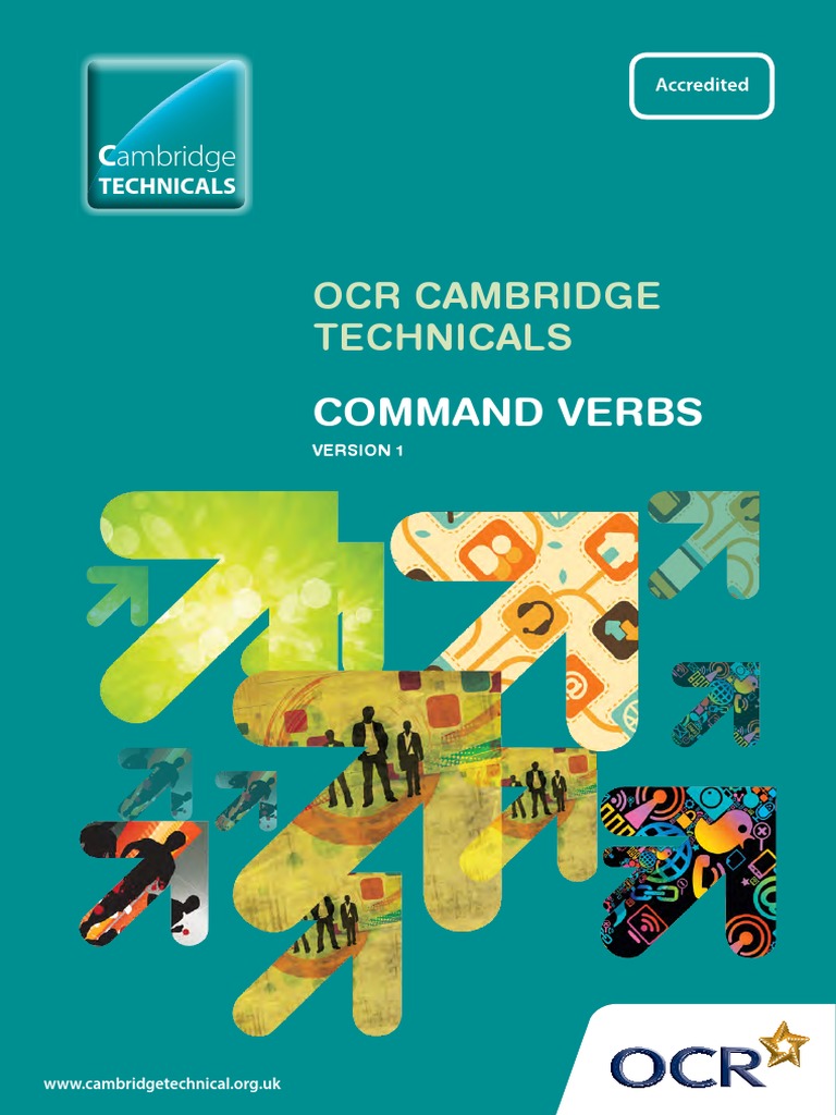 149928-Command-Verb-Definitions 2 | PDF | Chair | Optical Character ...