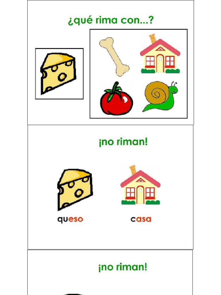 Que Rima Con... | PDF