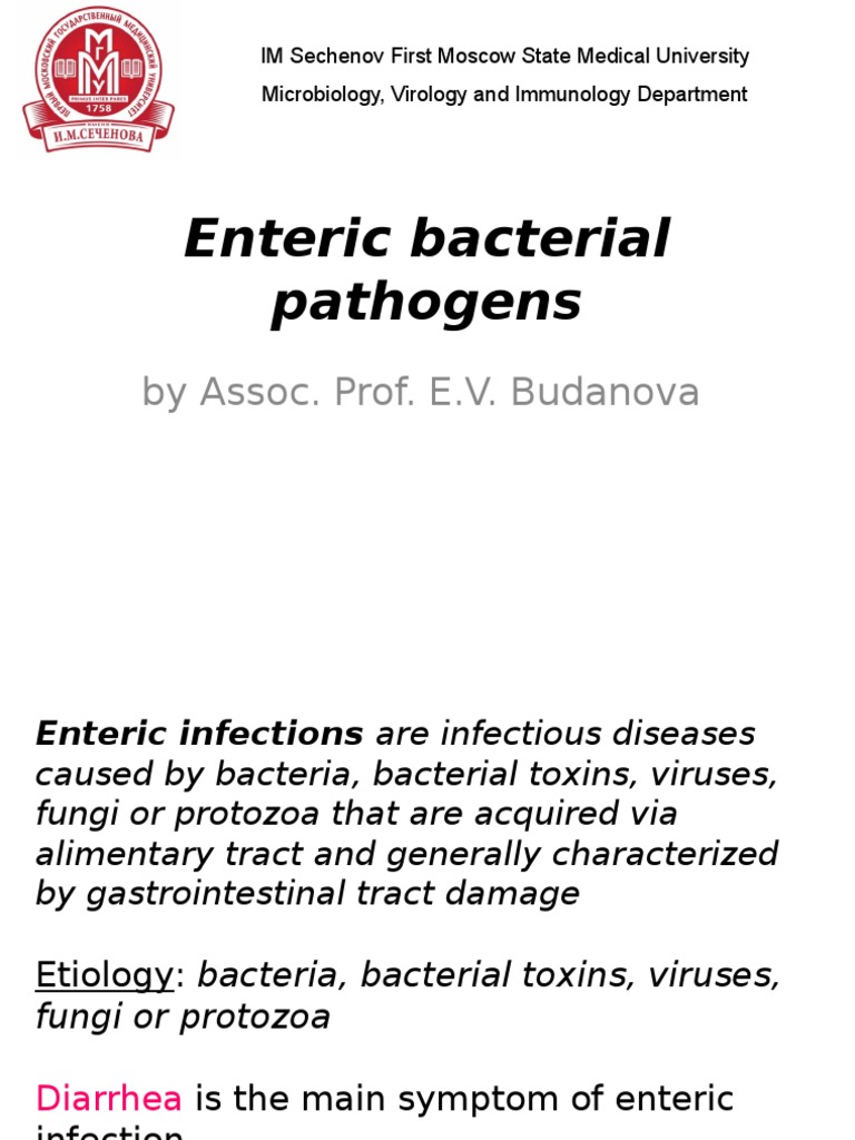 Lecture 1 - Enterics 15 Shortly | PDF | Cholera | Diarrhea