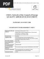 OIML Alcoholometric Tables | PDF