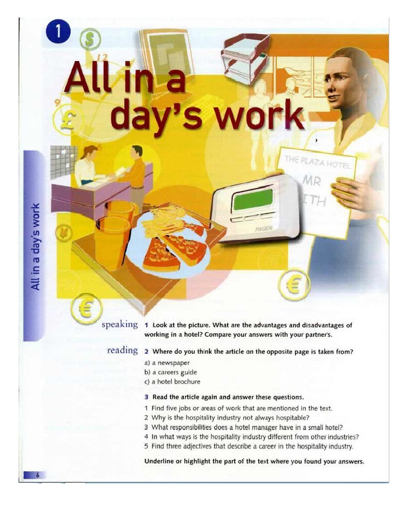 All in A Day's Work | PDF