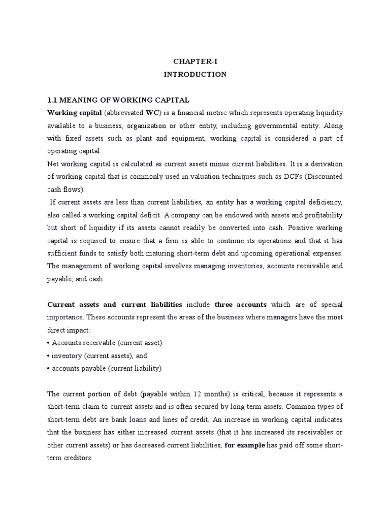 New Research 2017 | Download Free PDF | Working Capital | Business