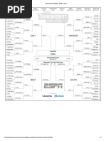 CBS Sports 2025 Bracket | PDF | Southern United States | Ncaa Division ...